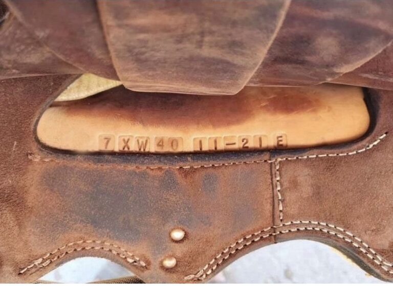 14” Used Robbie Philips Saddle - Leaf Lite Saddlery