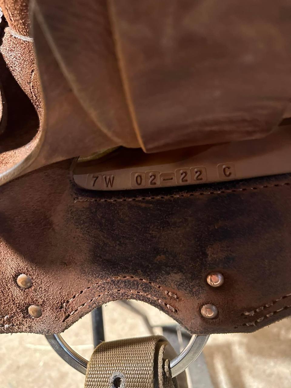 15” Used Robbie Philips Saddle - Leaf Lite Saddlery